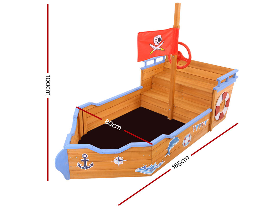 Keezi Boat Sand Pit – Ozbasket