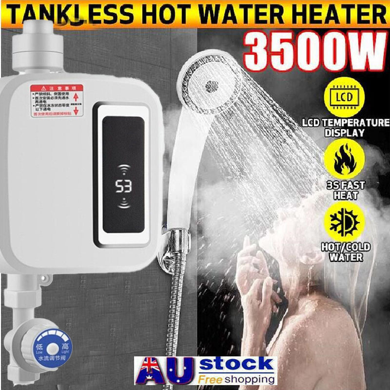Tankless Instant Electric Hot Water Heater System Instant Hot Water Sh ...