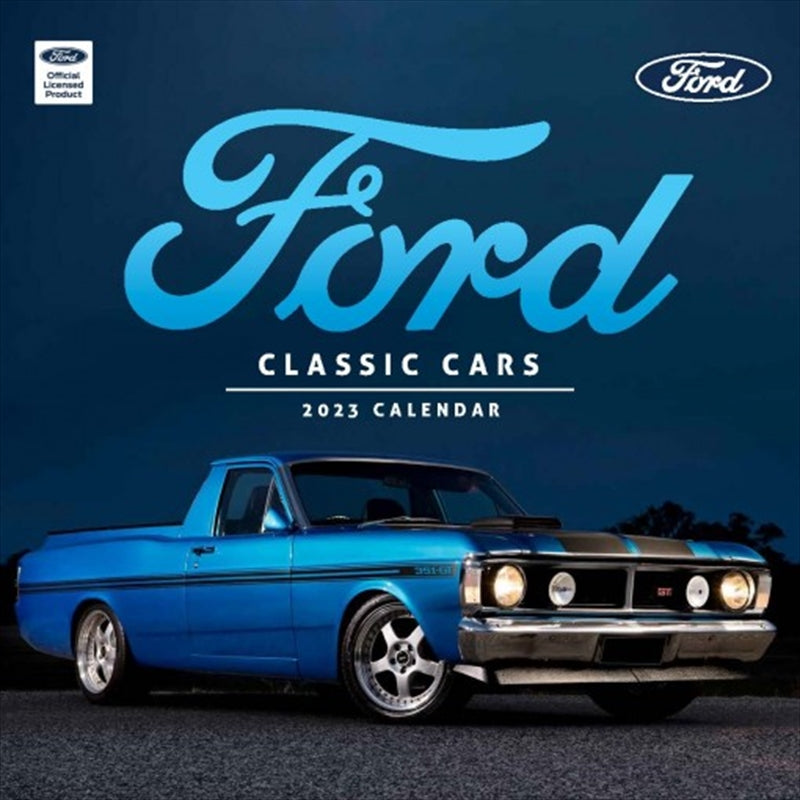 Classic Ford Cars Square Calendar 2023 – Ozbasket