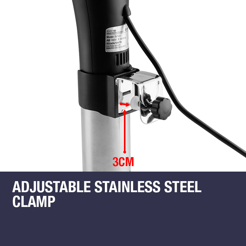 EuroChef Sous Vide Cooker Immersion Heater Circulator Precision Slow K ...