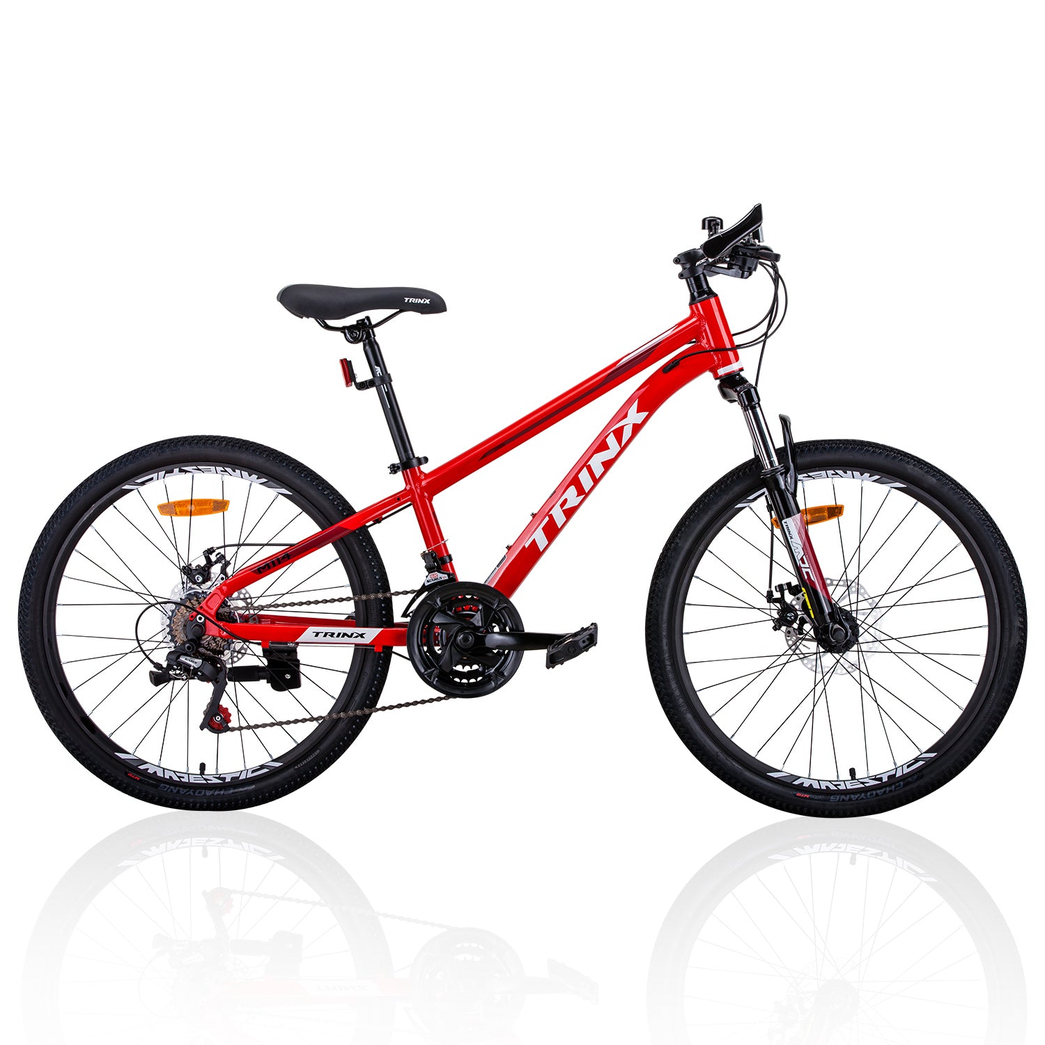 Trinx M114 24 Inch Wheel Kids Mountain Bike 21 Speed MTB Red – Ozbasket